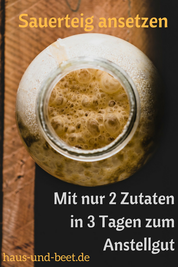 Sauerteig ansetzen in 3 Tagen: Eine einfache Anleitung – Haus und Beet